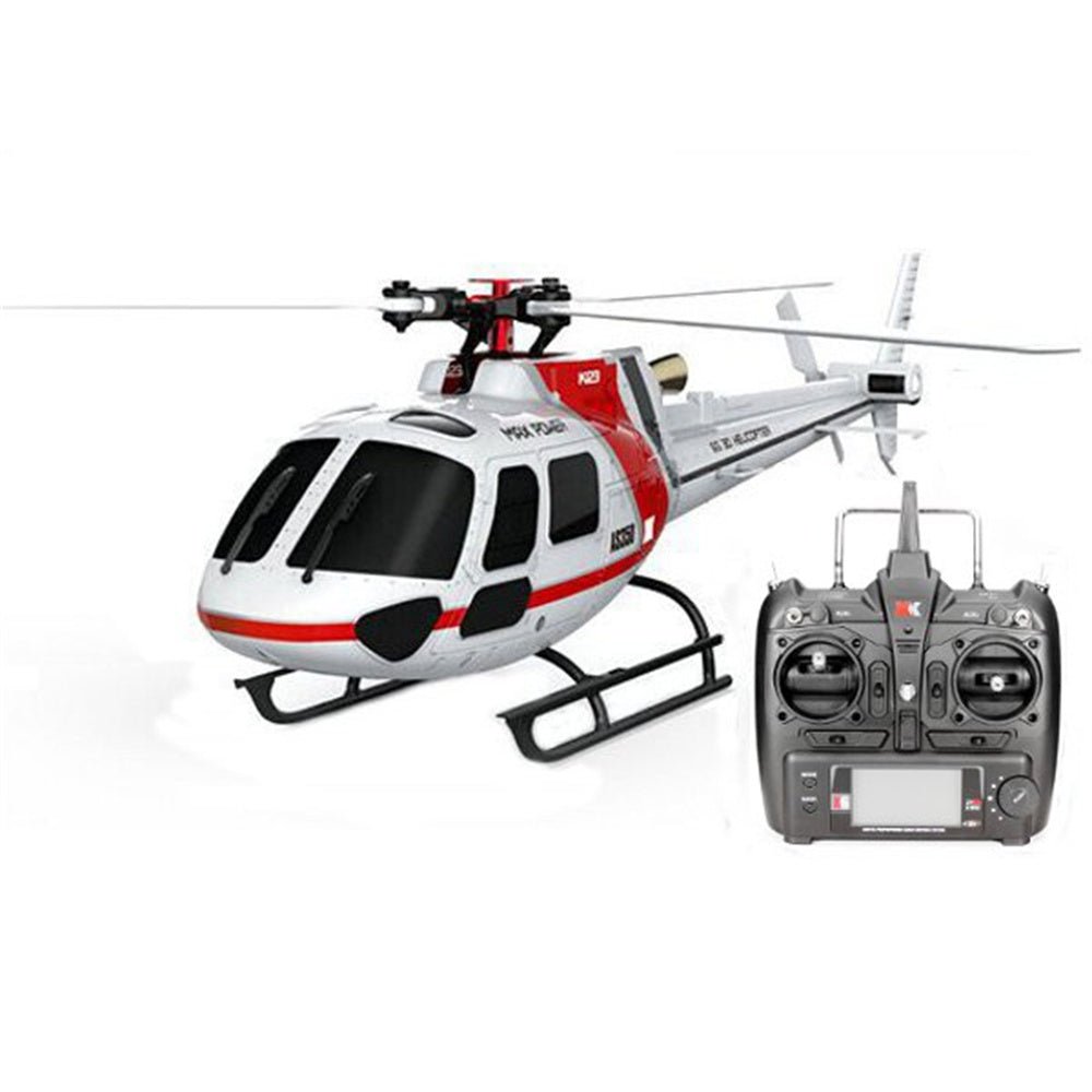 XK AS350 K123 6CH Brushless RC Helicopter - Scale Model for Enthusiasts ...